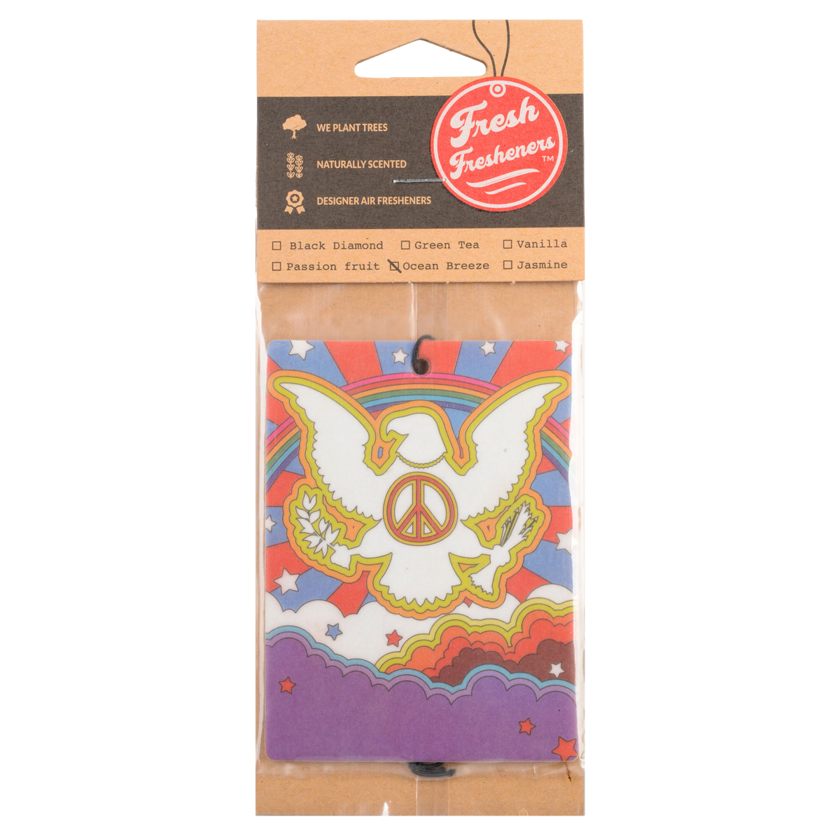 Retro Peace Eagle 12 Pack – Fresh Fresheners